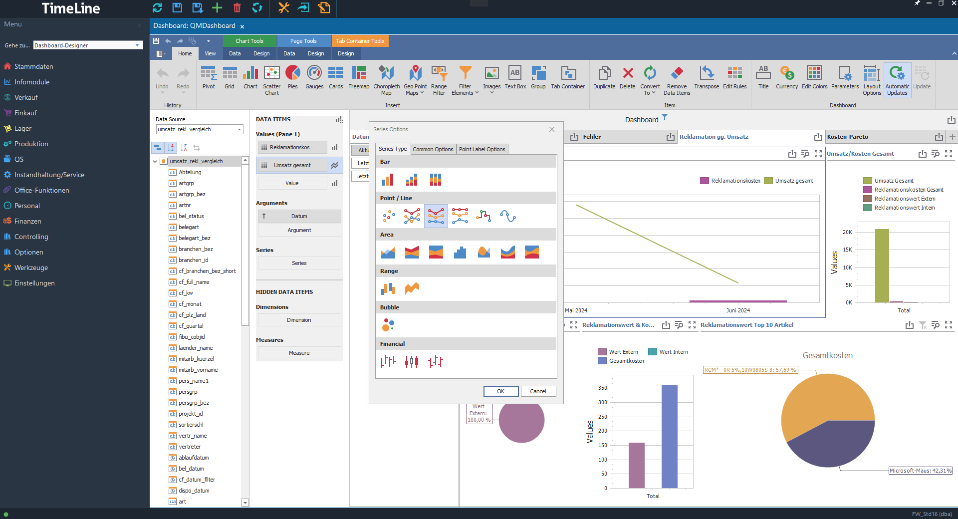 ERP Software mit modularem Aufbau - TimeLine ERP