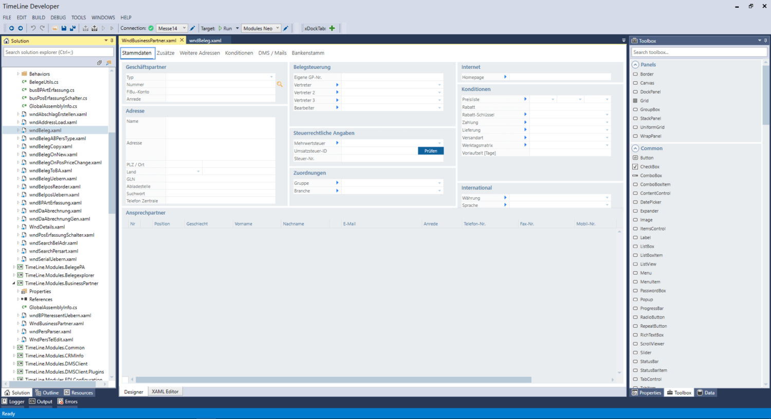 TimeLine ERP - Award winning system for all business areas