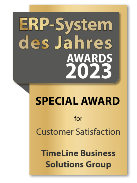 TimeLine ERP - Award winning system for all business areas