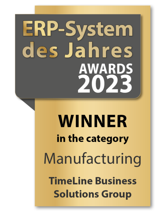 TimeLine ERP - Award winning system for all business areas